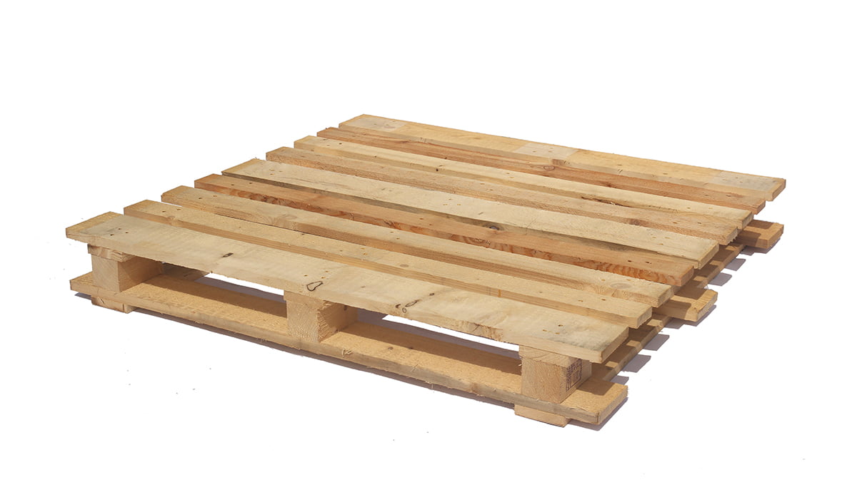 Export Pallet – 1100mm x 1100mm Wood 4 Way (Blocks) - Palletwise